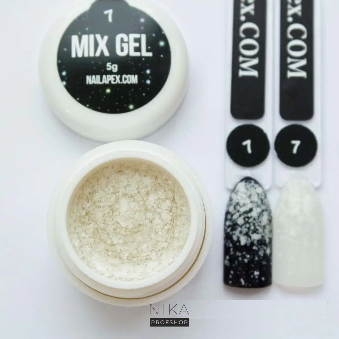 Купити Мікс гель NAIL APEX MIX GEL #7, 5г💜