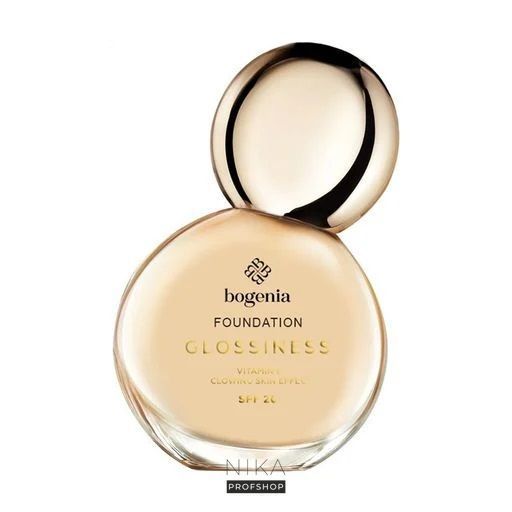Купити Тональна основа зволожуюча Bogenia Glossiness BG 602. 003 BEIGE💜